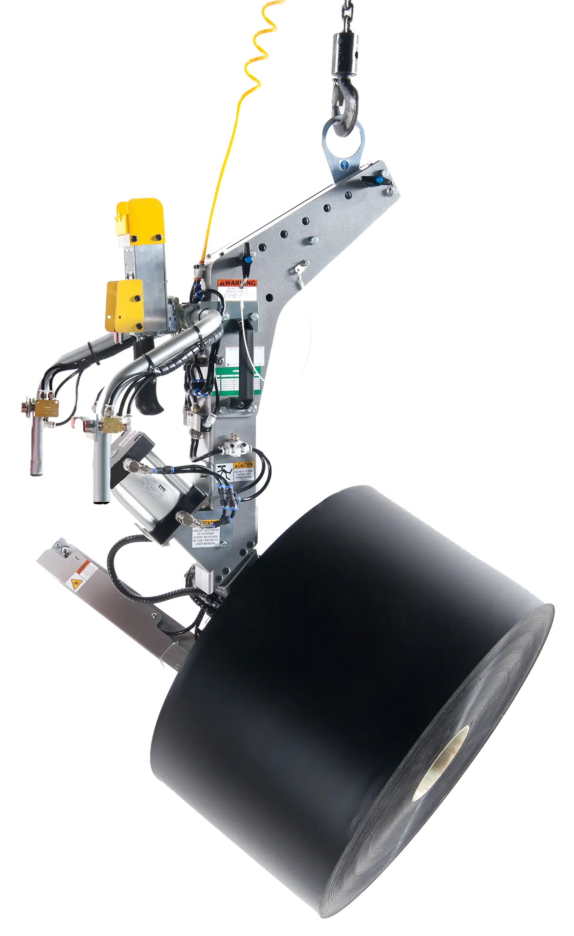 Lift and Turn Hoist Based Roll Handling | Double E Group